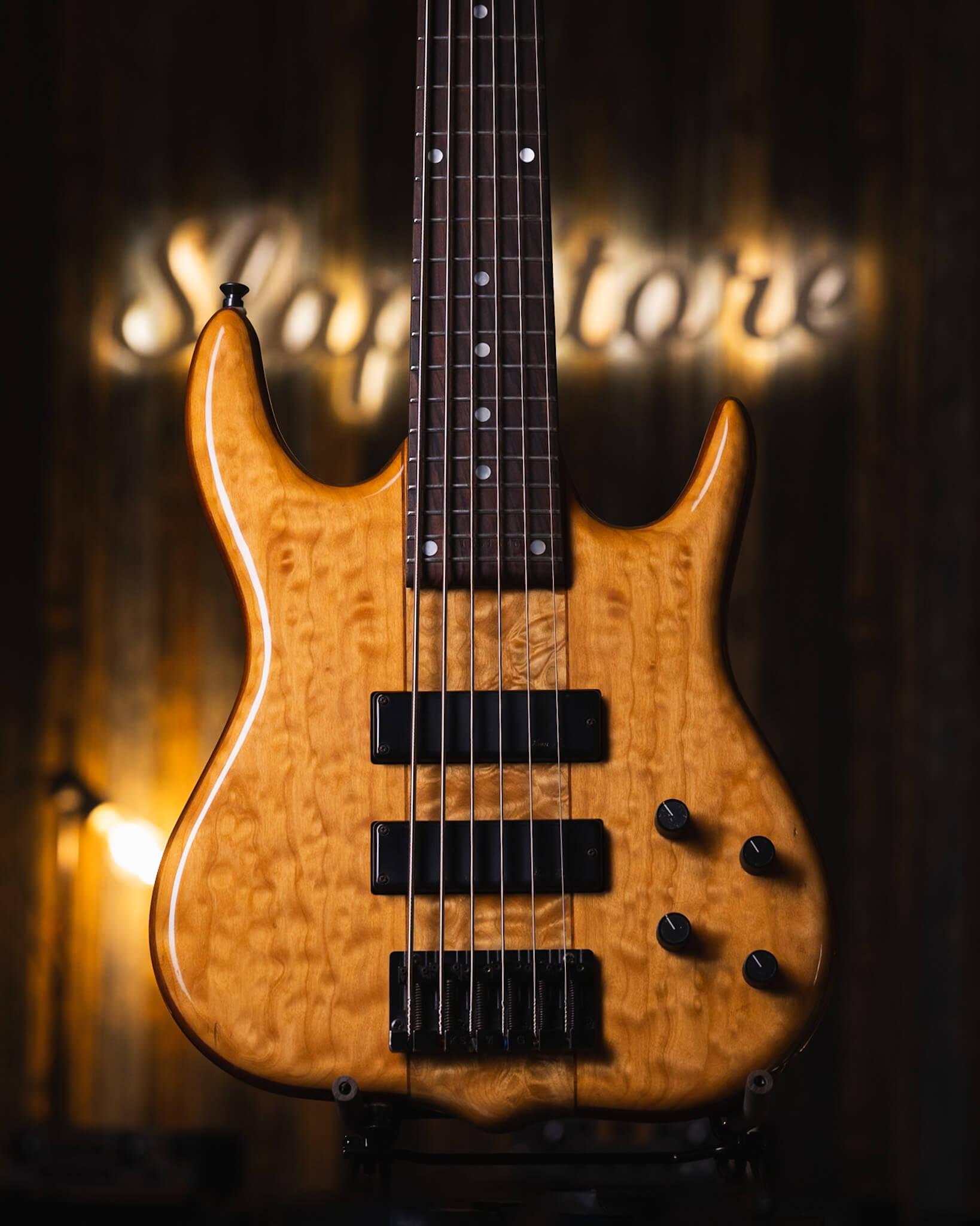 Ken Smith Burner 6 Custom Antique Natural '95 - Bajo Eléctrico | Gearhub 🌶️