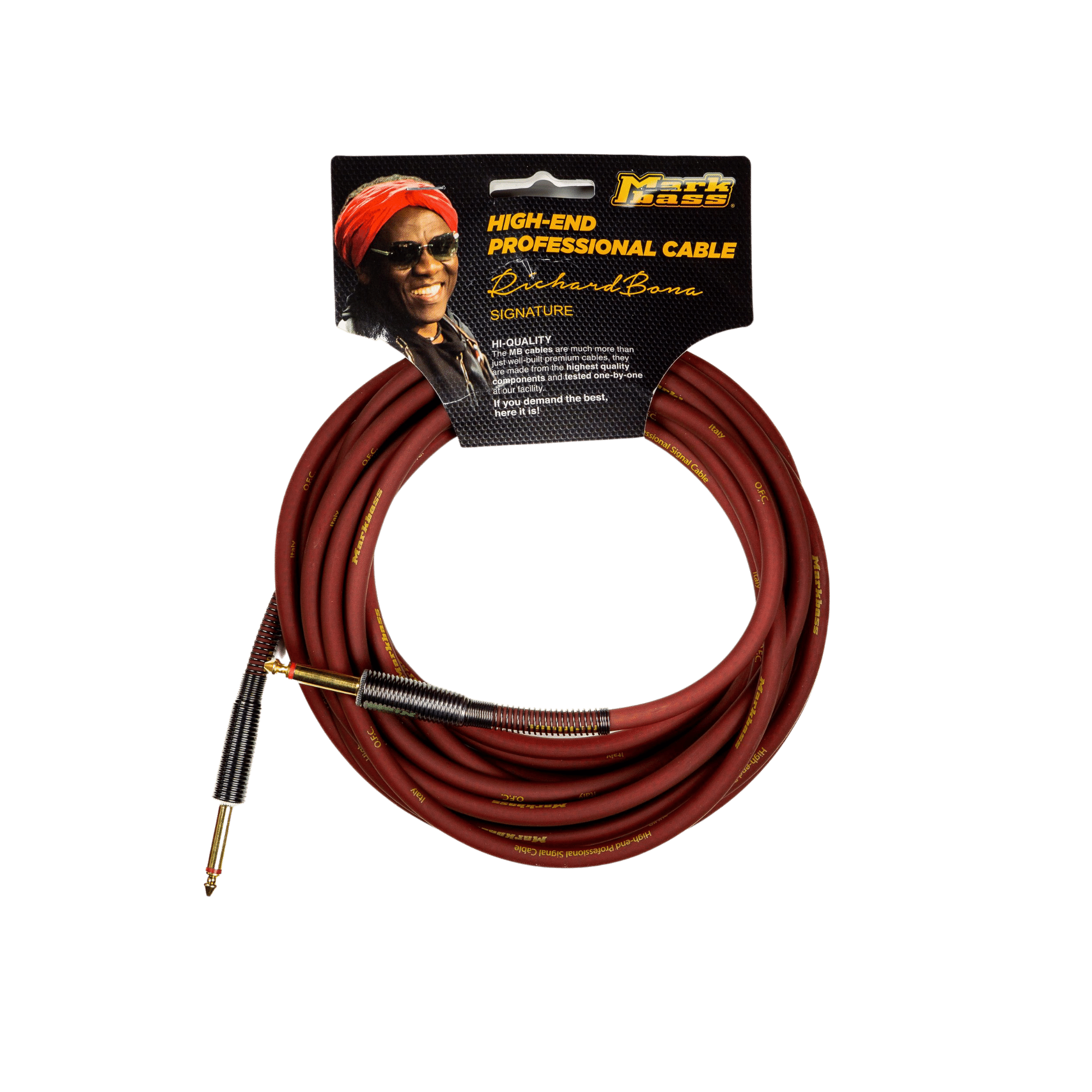 Markbass RB Super Signal Cable (St to St) – Richard Bona Signature | Gearhub 🌶️