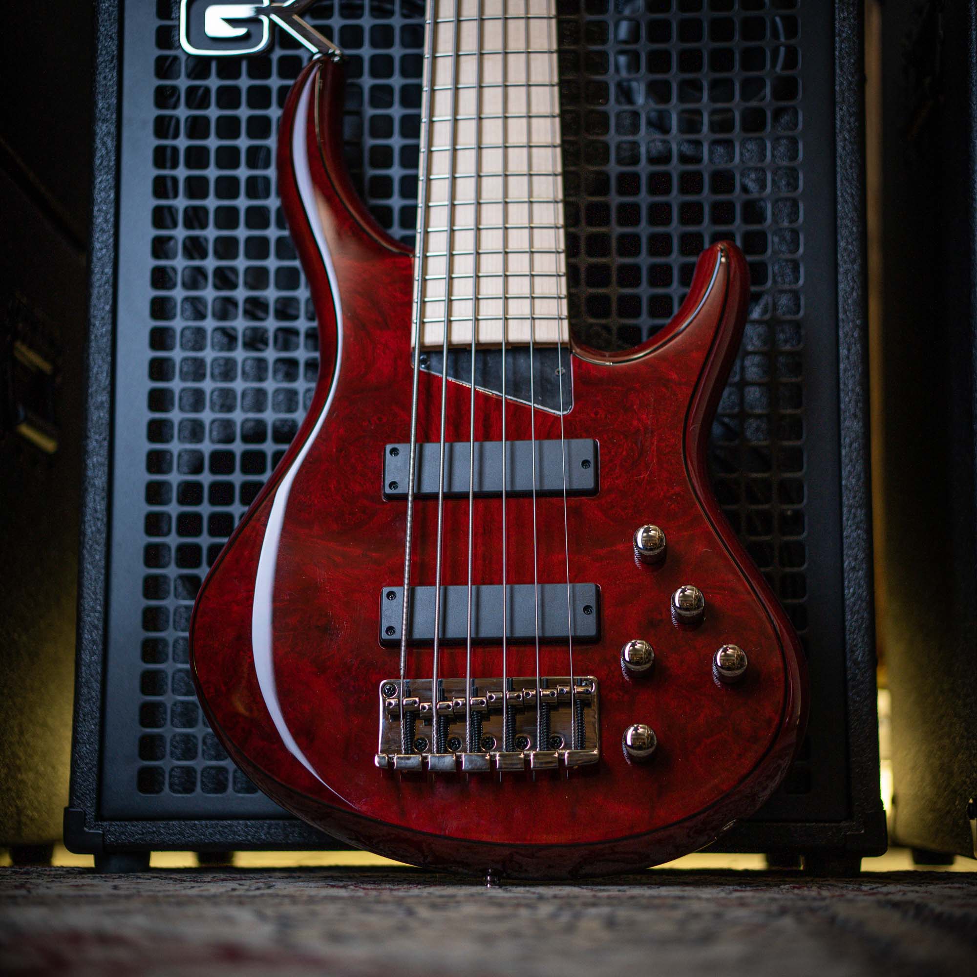 MTD Kingston Z6 Translucent Cherry Red - Bajo Eléctrico | Gearhub 🌶️