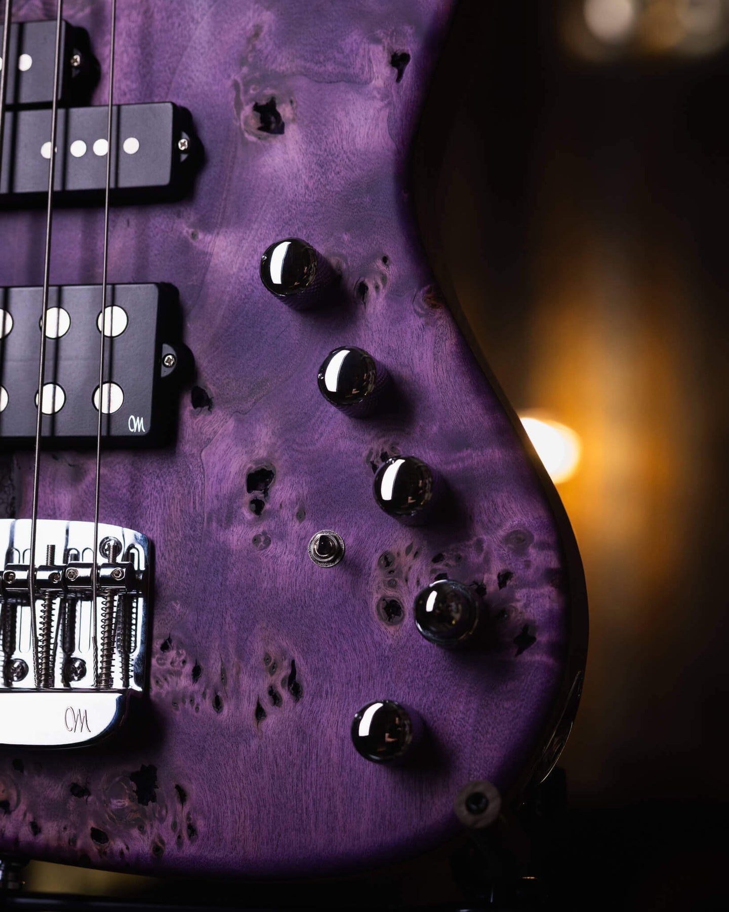 Mayones Jabba 5 Malaman Antique Violet Raw 2023 - Bajo Eléctrico ...