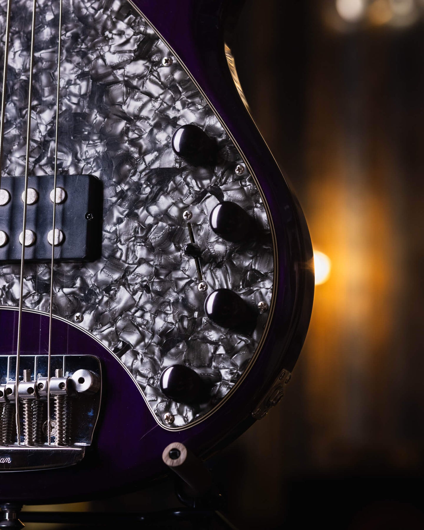 Musicman Stingray 5 Translucent Purple 2001 - Bajo Eléctrico | Gearhub 🌶️