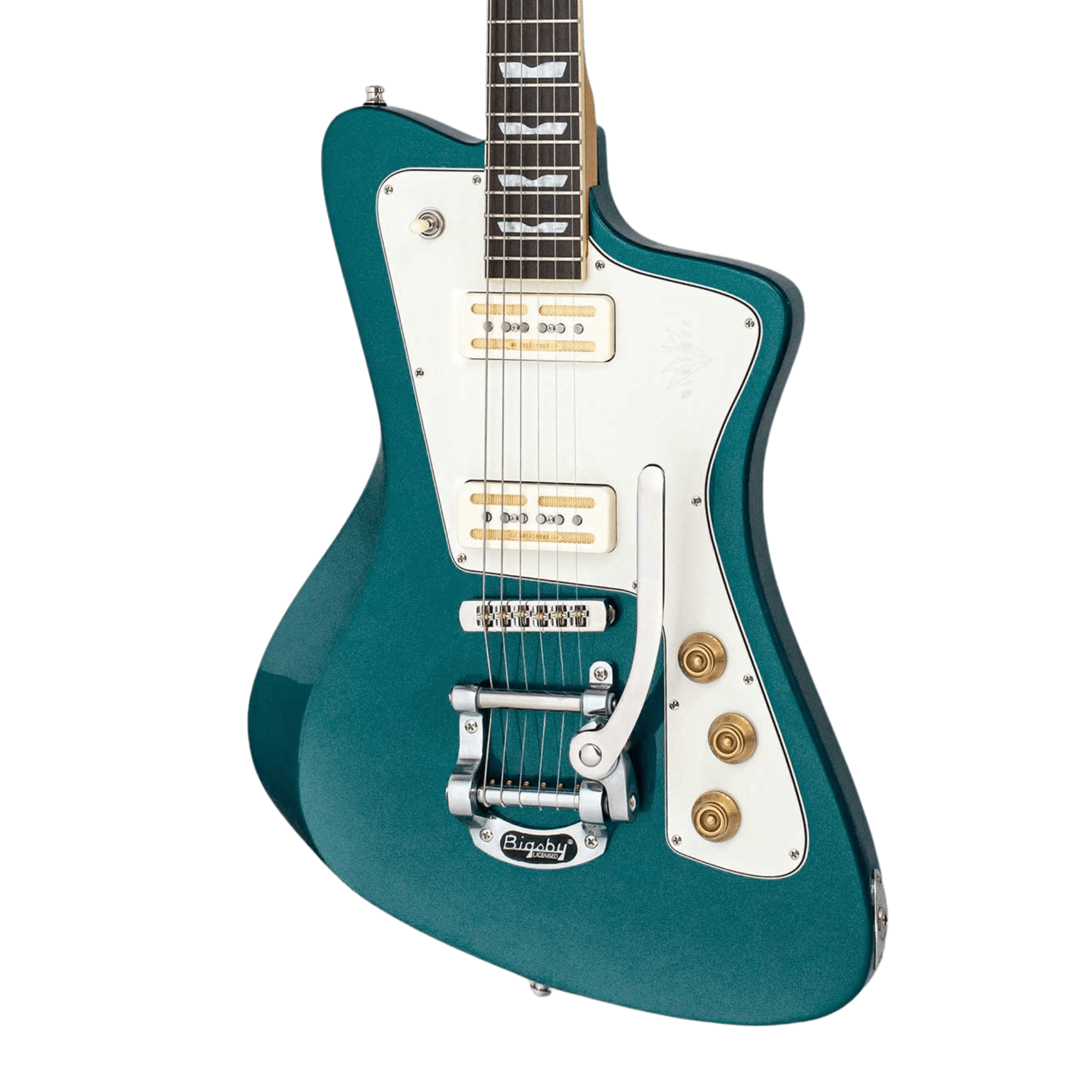 Baum Wingman Dolphin Blue - Guitarra Eléctrica – Gearhub