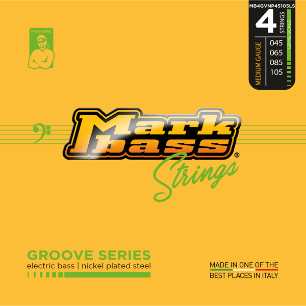 Markbass Groove Series 4 Nickel Plated (45-105) Cuerdas de Bajo ...
